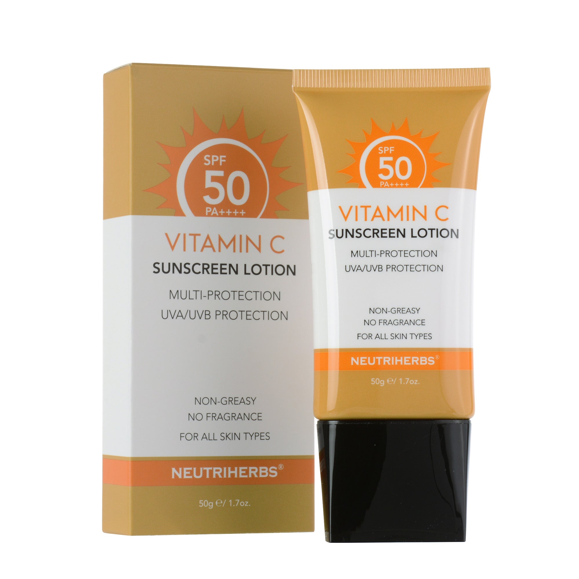 New Vitamin C Sunscreen SPF50 - 50ml – Neutriherbs