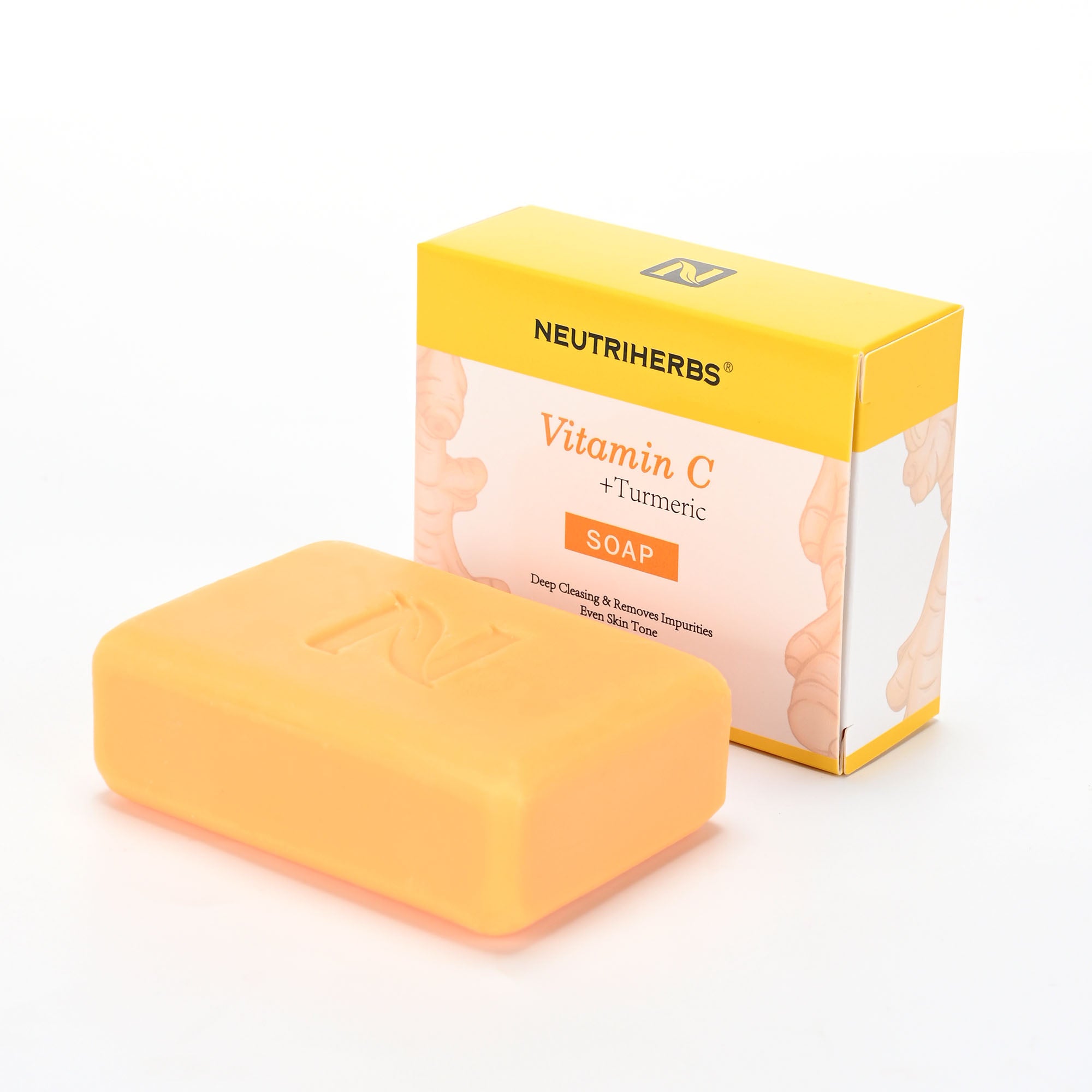 Vitamin C Turmeric Bathing Bar Soap - 150g – Neutriherbs
