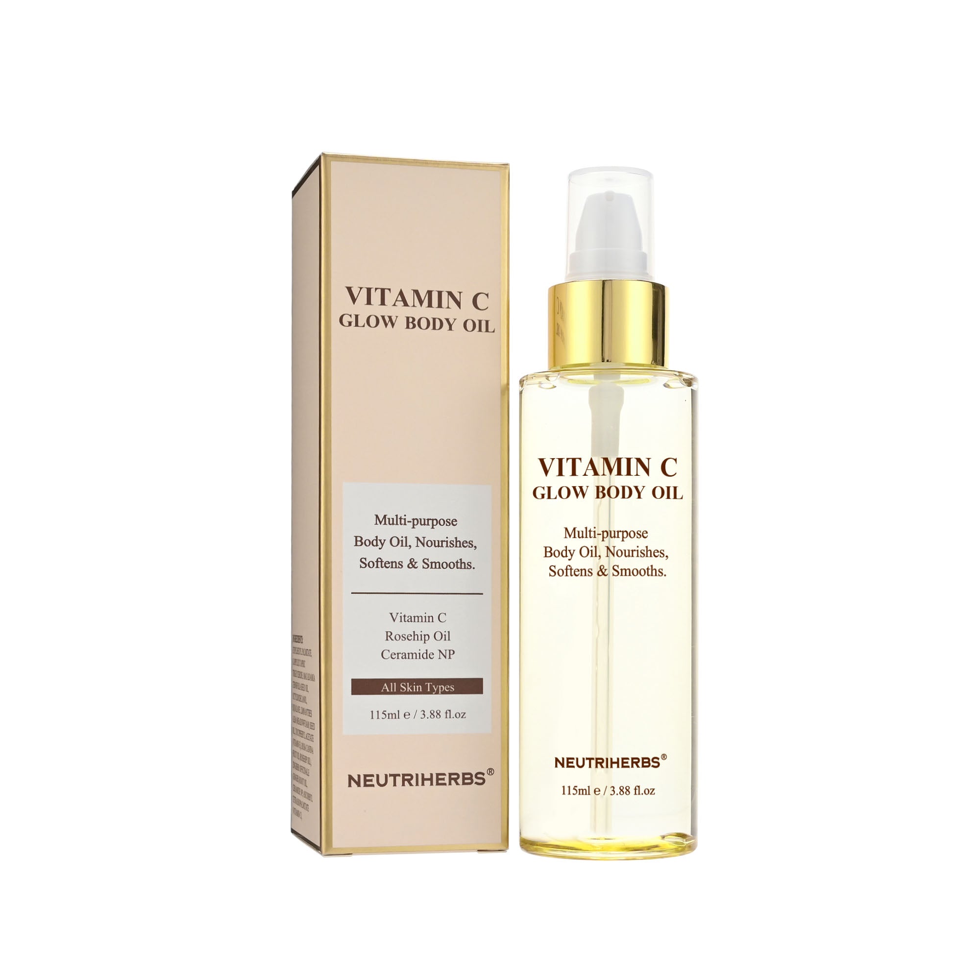 Vitamin C Glow Body Oil - 115ml – Neutriherbs